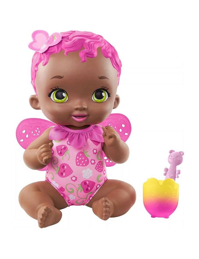 Mattel My Garden Baby Bobasek głodomorek motylek Truskaweczka