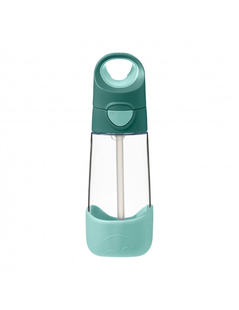 B.Box Butelka tritanowa ze słomką 450ml Emerald Forest